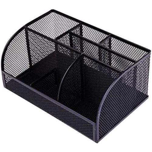 Deli Desk Organizer Grid Pen Holder Combination Office Supplies Desktop ...
