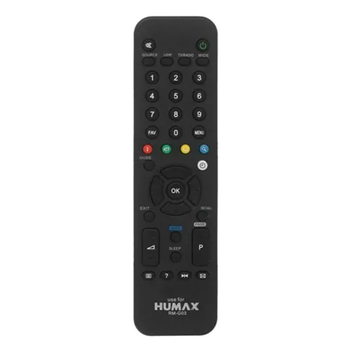 Humax HD Receiver Remote Control for TV Black H04S | Wholesale | Tradeling