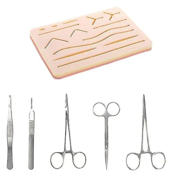 High-Quality Surgical Skin Suture Simulation Training Kit, Needle ...