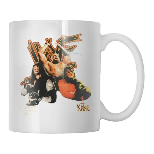 Voltx Design Wwf Stone Cold Steve Austin Kane Ceramic Coffee Mug 330ml ...