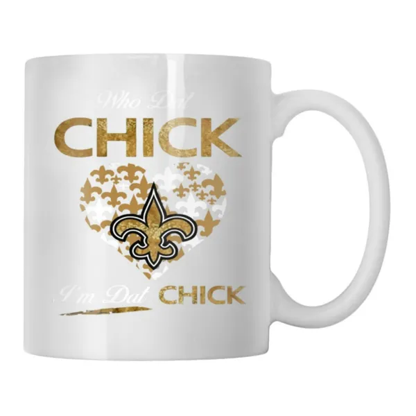 Voltx Design Who Dat Chick I'm Dat Chick Ceramic Coffee Mug 330ml ...