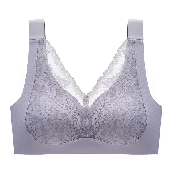 Meng Xuanhan Purple Grayl 34/75Abc Elegant French Lace Pattern Seamless ...