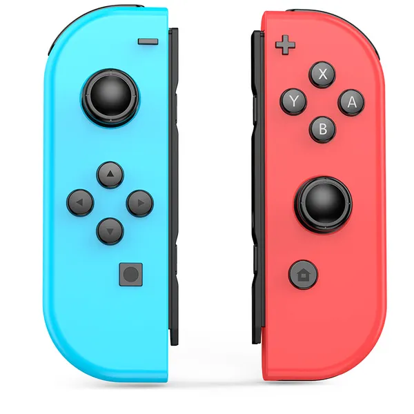 Red Blue Nintendo Switch Joycon Game Controller Left And Right Handles ...