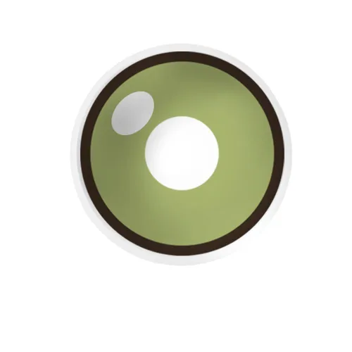 Ojotrend 1Pair Colored Contact Lens Kanroji Mitsuri Green Halloween ...