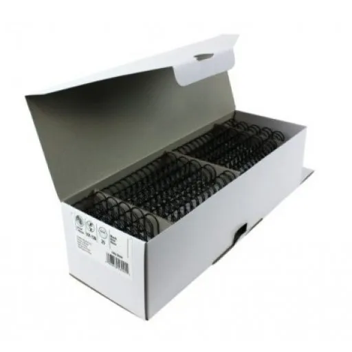 Fellowes 3:1 Metal Wire Packet Of 100 - 8 mm Black Color | Wholesale ...