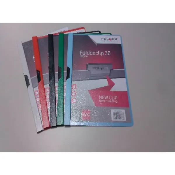 Foldex Clip File Pvc A4 30 Sheets Grey | Wholesale | Tradeling