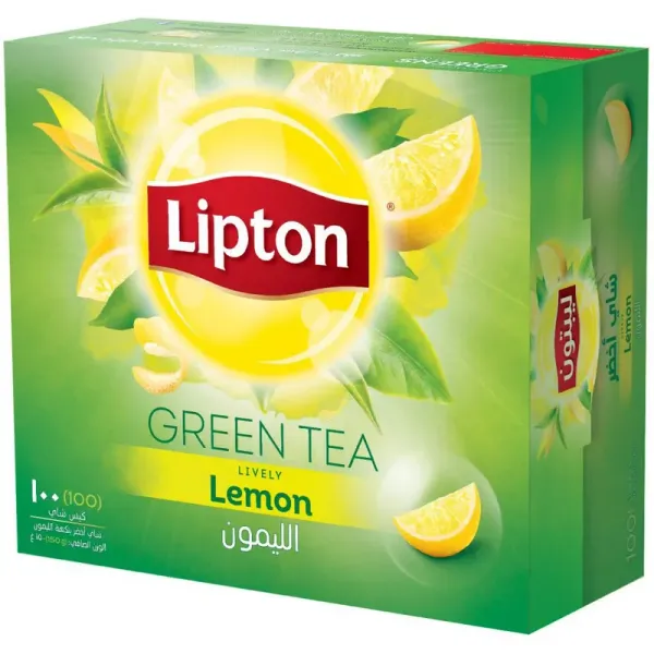 Lipton Green Tea with Lemon 100 Tea Bags | Wholesale | Tradeling