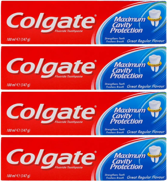 Buy Colgate Maximum Cavity Protection Toothpaste - 100ml x 4 Online in ...