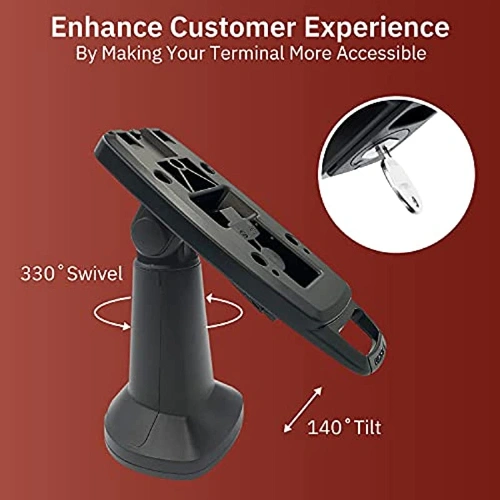 Tailwind Lockable Pole Mount Terminal Stand Black 7Inch | Wholesale ...