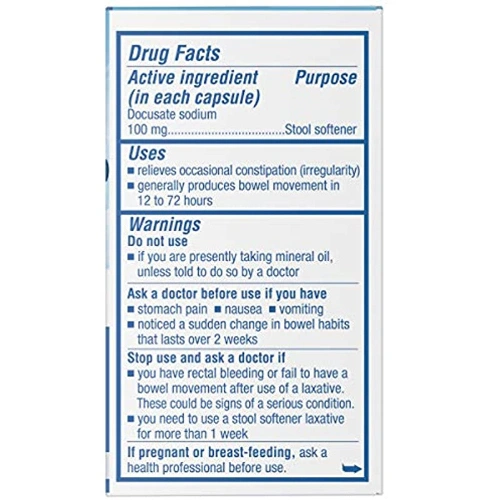 Colace Docusate Sodium 100mg 30 Capsule | Wholesale Prices | Tradeling