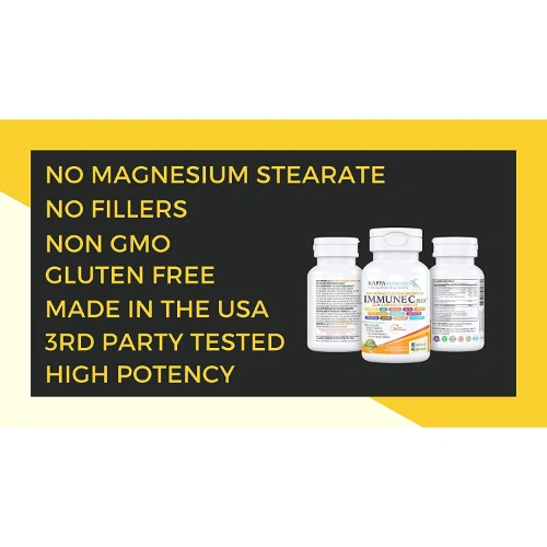 Kappa Nutrition Immune C Plus Complex Vitamin C 1000mg, Zinc 50mg ...