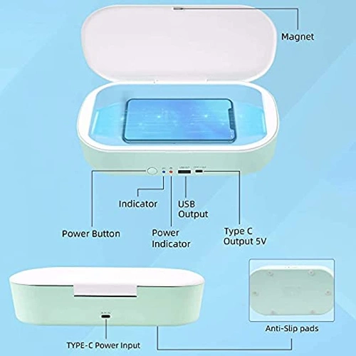 Tronic Master UV Phone Sanitizer Box with Type-C Charging White ...