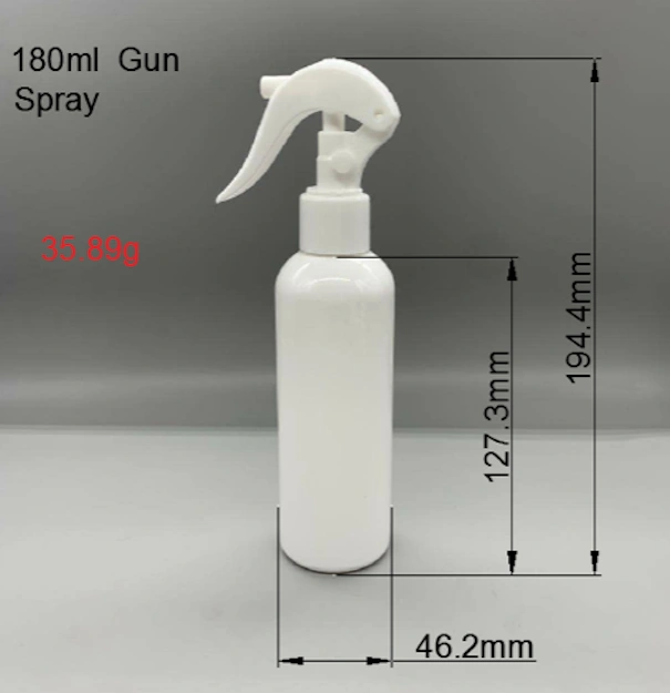 Generic Gun Spray Bottle Pet White 180 ml | Wholesale Prices | Tradeling