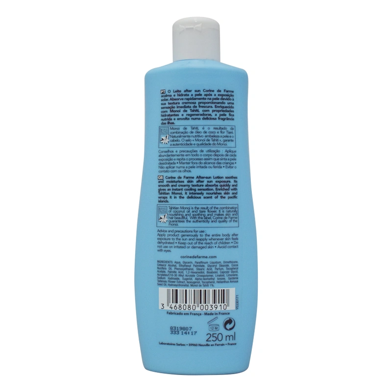 Corine De Farme After Sun Moisture Lotion 250 ml | Wholesale Prices | Tradeling