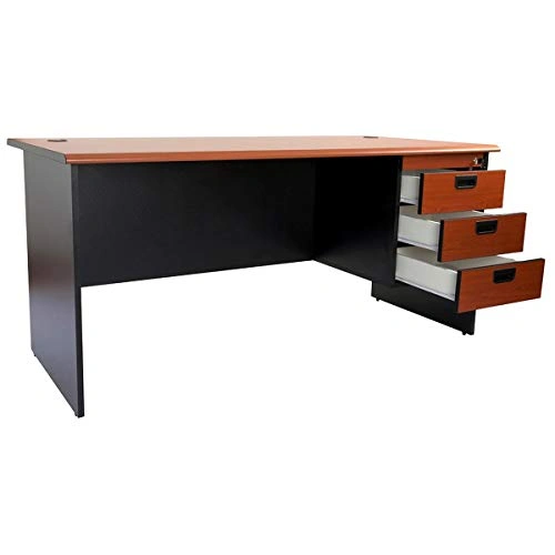 Mahmayi Silini Office Desk GE160HD Cherry Black | Wholesale Prices ...