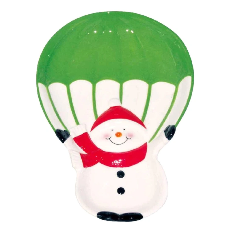 Harmony Christmas Ceramic Parachute Shaped Plate | Wholesale Prices ...