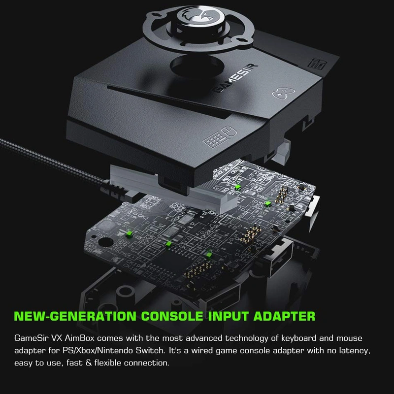 GameSir Aim Box Keyboard Mouse Controller Converter Adapter Black VX-AIMBOX-BK | Wholesale ...