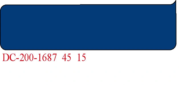 DC Fix Self Adhesive Plain Gloss Royal Blue 45cm x 15m DC-200-1687 ...