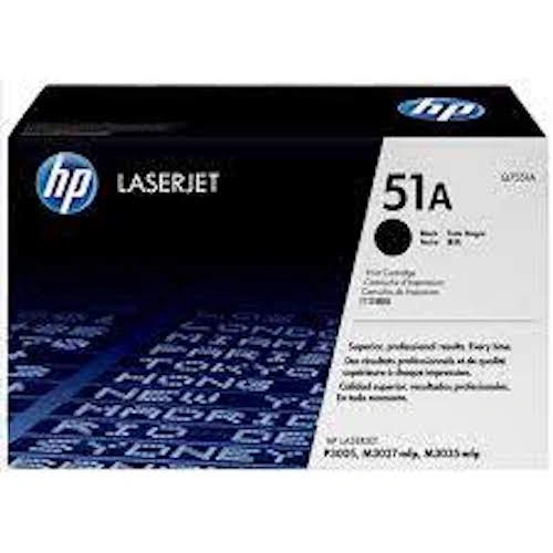 HP 51A Original LaserJet Colour Sphere Toner Cartridge, Black - Q7551A ...