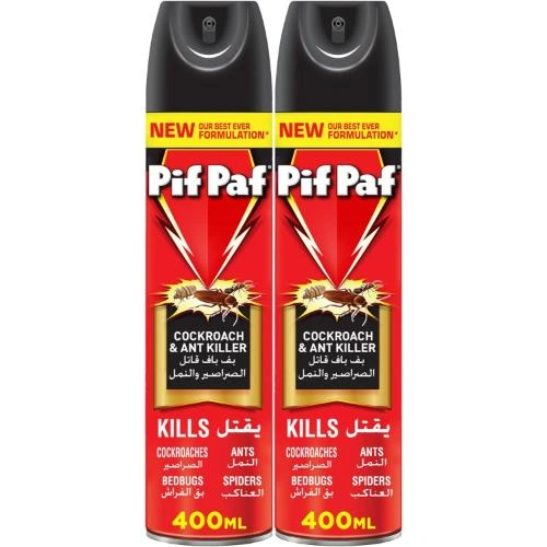 Pif Paf Cockroach and Ant Killer 2 x 400 ml | Wholesale Prices | Tradeling