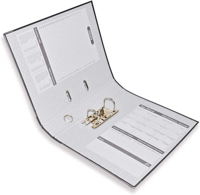 Alba Rado Box File With Fixed Mechanism 5 cm Spine FS Size Grey ...