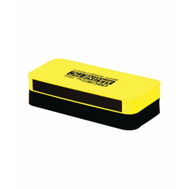 Deli Whiteboard Eraser 15 x 5 x 3 cm Yellow | Wholesale | Tradeling