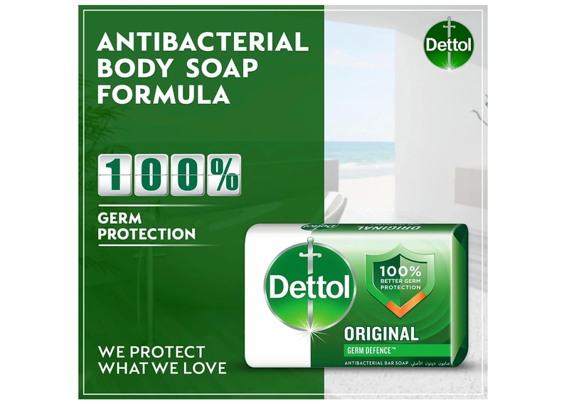Dettol Original Antibacterial Bathing Soap, 120G x 72 | Wholesale ...