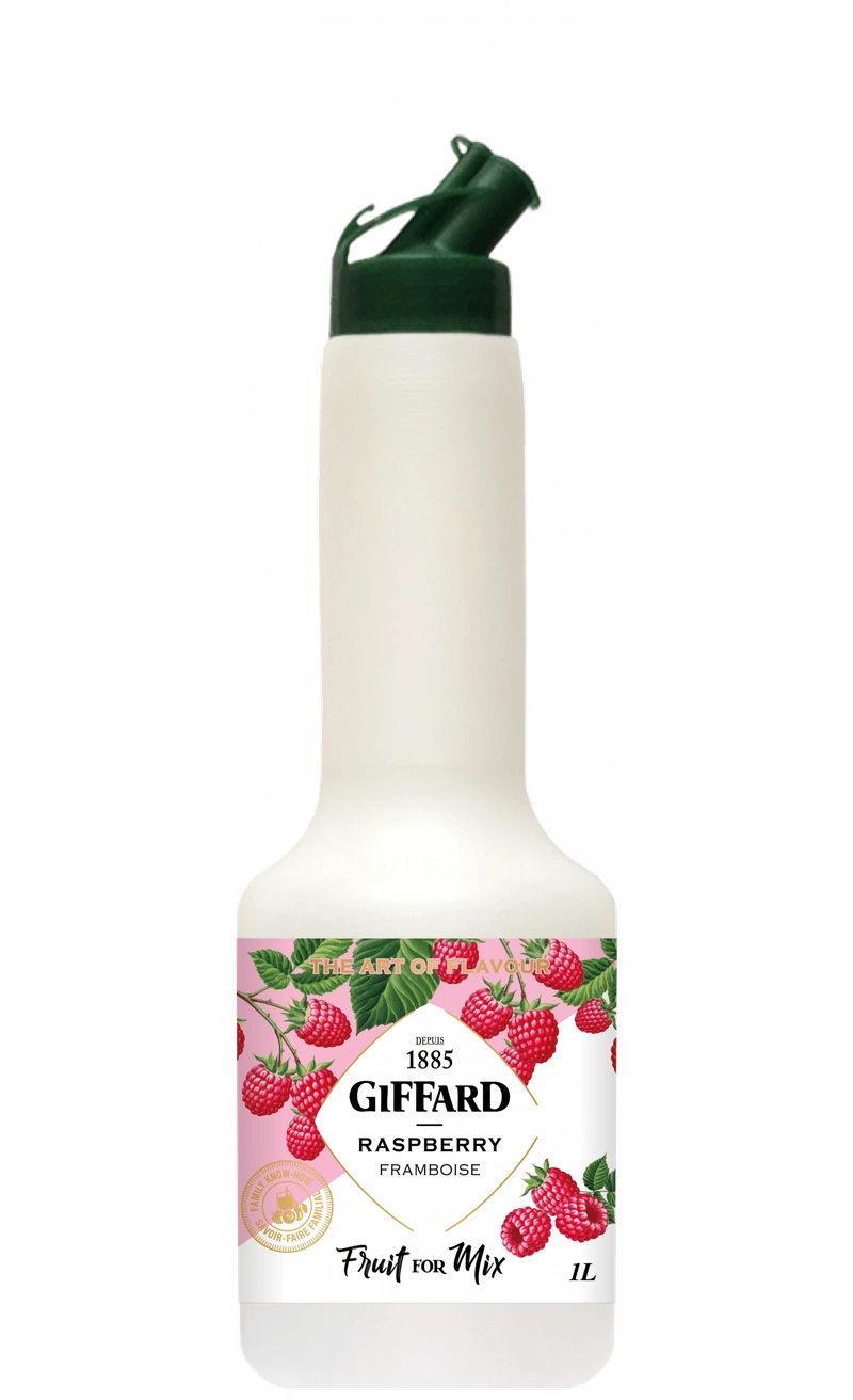 Giffard Raspberry Fruit For Mix Puree - 1 Lt Pack of 6 | Wholesale ...