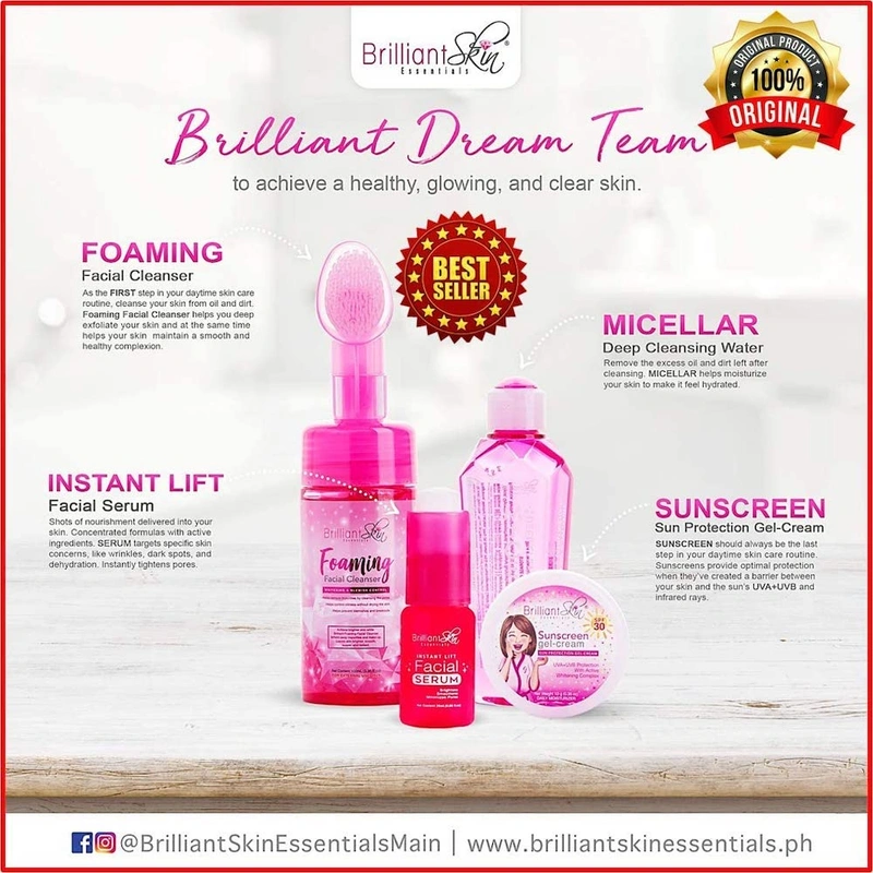 Brilliant Skin Ceo's Quad Glow Set | Wholesale Prices | Tradeling