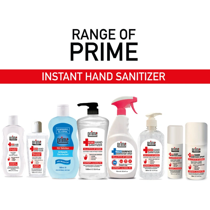 Prime Instant Disinfectant Sachet Hand Sanitizer Gel 5ML | Wholesale ...