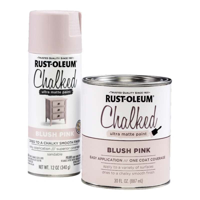 Rust-Oleum Chalked Ultra Matte Spray Paint 12oz, Blush Pink | Wholesale ...