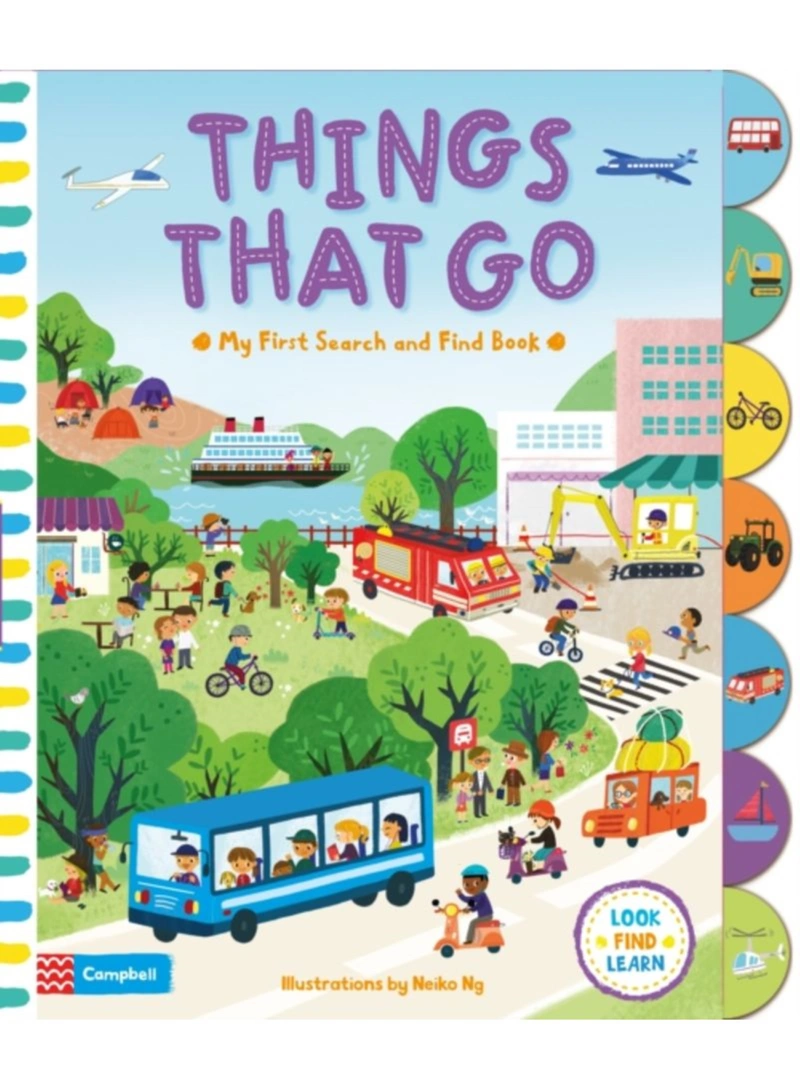 Things That Go - Board Book English By Jacqueline Mccann | Wholesale ...