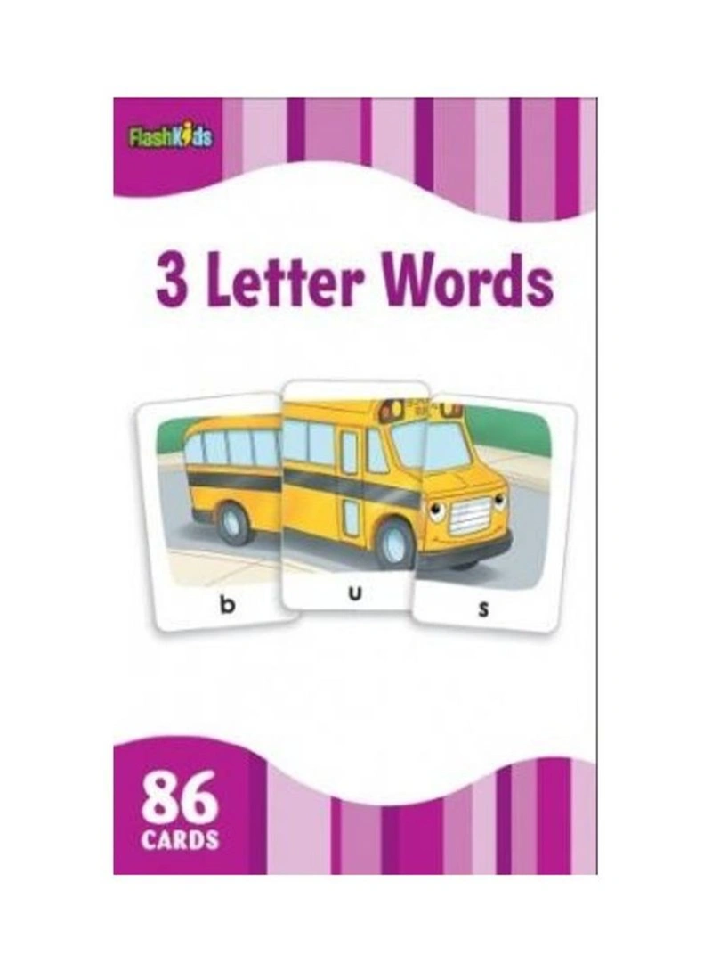 3 Letter Words Flash Kids Flash Cards Flash Kids Editors | Wholesale ...