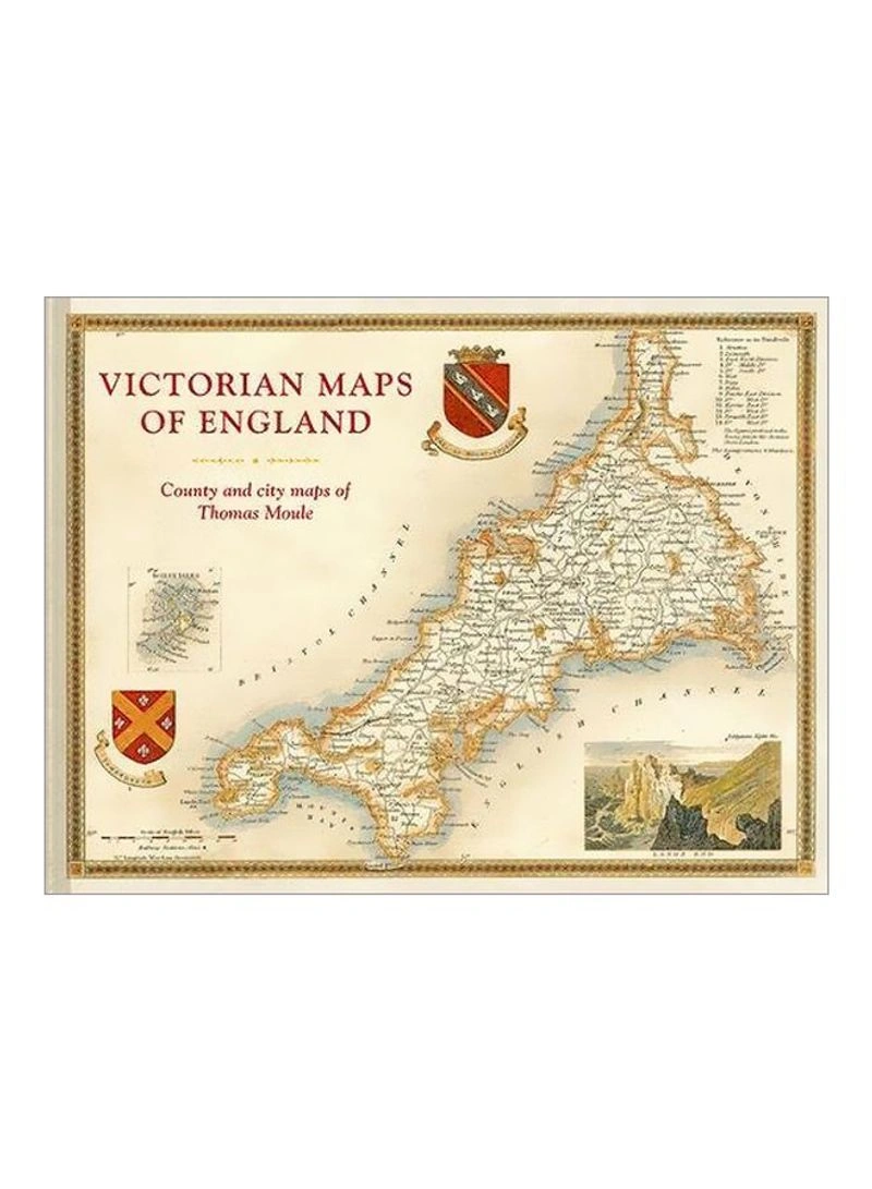 Victorian Maps Of England County And City Maps Of Thomas Moule ...