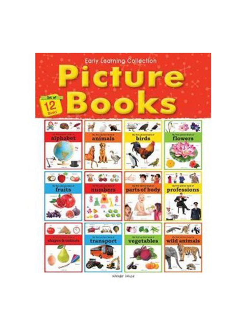 Early Learning Picture Books Pack Of 12 Picture Books For Kids Wonder ...