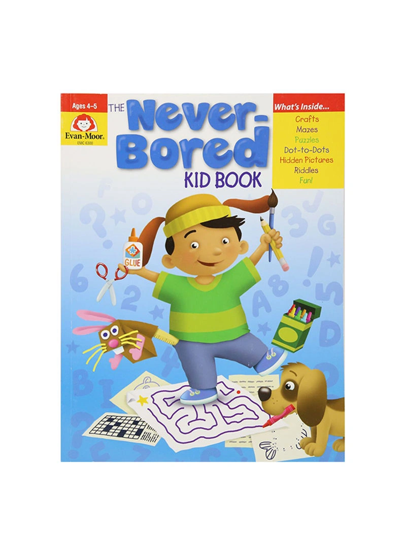 The Never-bored Kid Book, Ages 4-5 Joy Evans | Wholesale | Tradeling