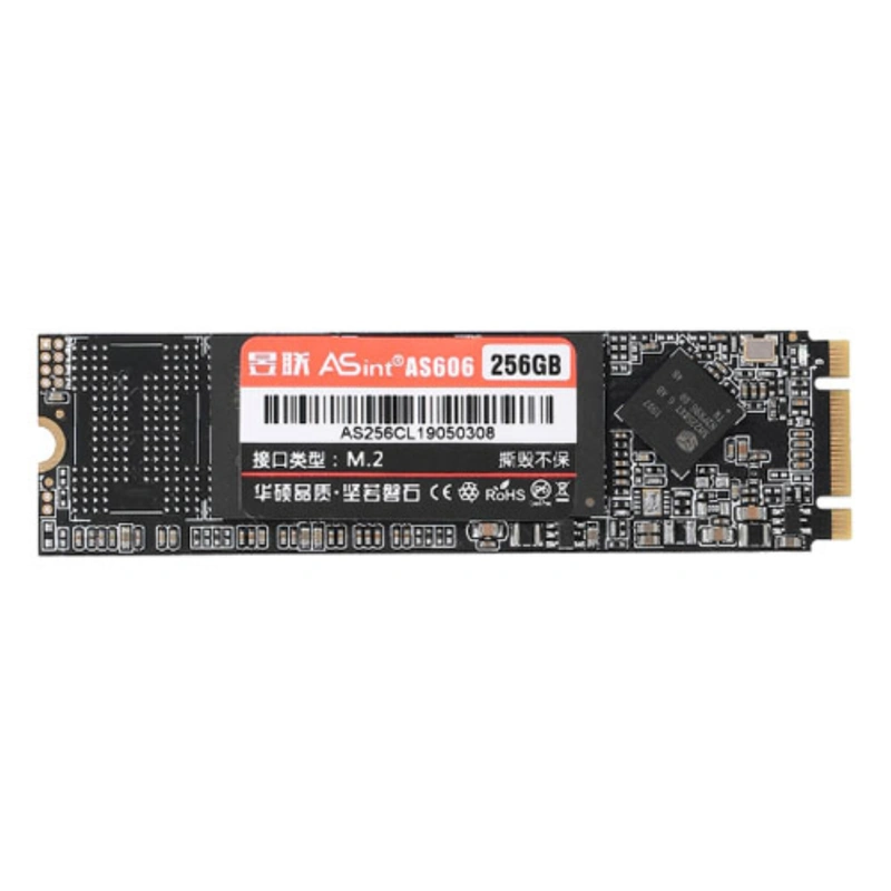 Asint AS606 SATA M2NGFF 256GB Solid State Drive Hard Disk for Desktop ...