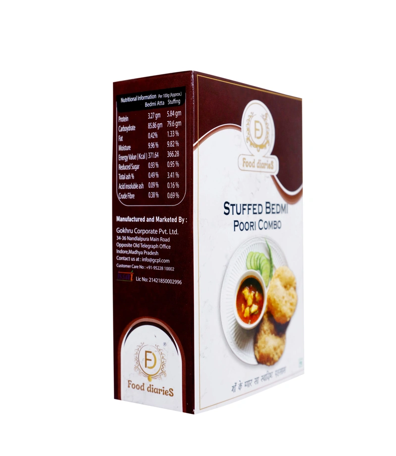 Food DiariesStuffed Bedmi Poori Mix, 275 Gm | Wholesale Prices | Tradeling