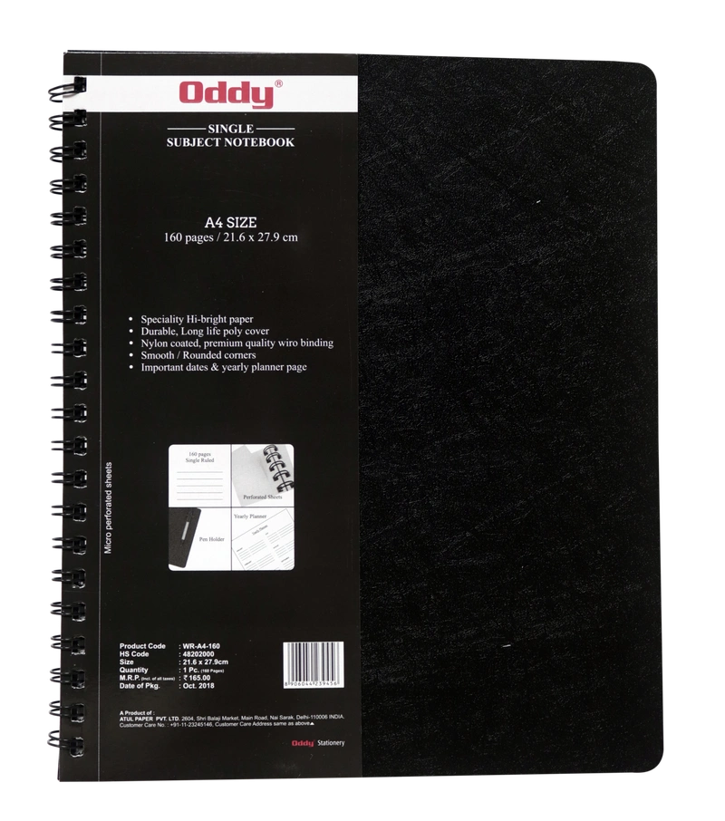 Oddy Wiro Note Book, 21.6cm x 27.9cm | Wholesale Prices | Tradeling