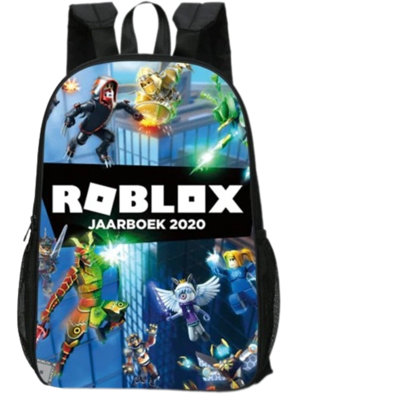 Goodern Cartoon Backpack For Kids,Roblox 3D Print Double-Sided Backpack ...