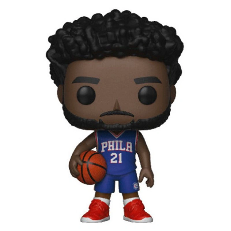 Xw Funko Pop Handicraft Ornament Model Doll Nba Joel Embiid Blue ...