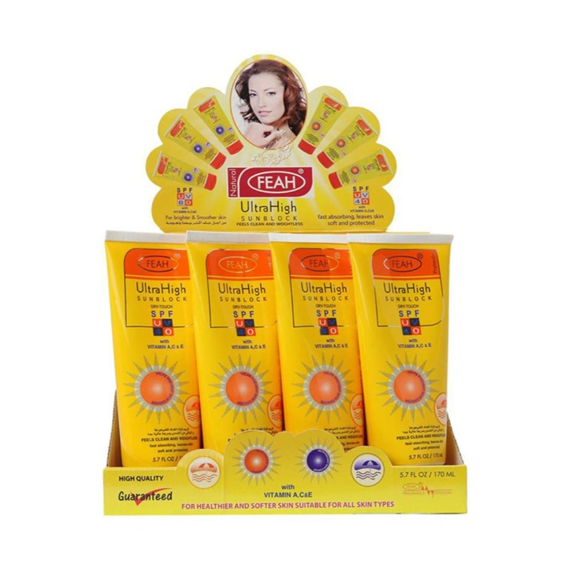 Feah 12-Piece Ultra High Sunblock Cream Spf Uv 40, 170ml | Wholesale ...