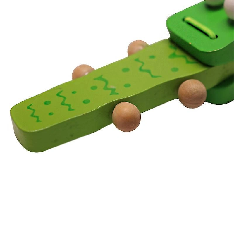 Wooden Crocodile Musical Instrument Green | Wholesale Prices | Tradeling