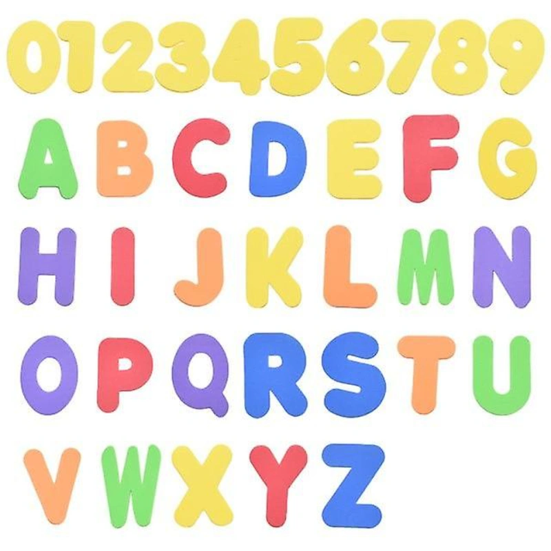 Alphanumeric Letter Puzzle - Bath 36 Pieces Capital Letter | Wholesale ...