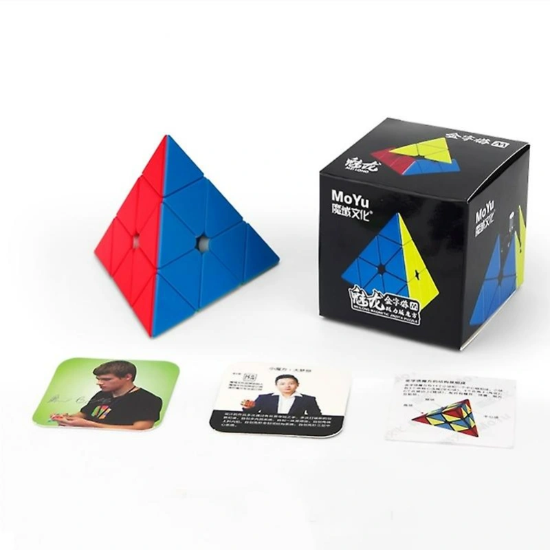 Moyu Meilong 3x3 Pyramid Stickerless Speed Magic Cube Speed Cube ...