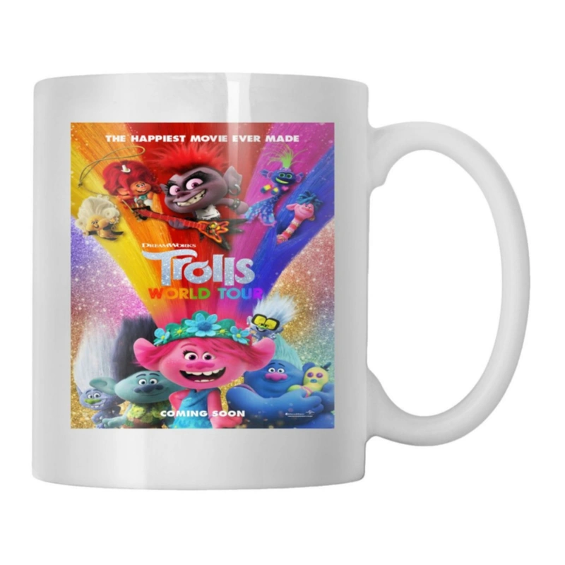 Voltx Design Trolls World Tour 2020 and 3467 Ceramic Coffee Mug 330ml ...