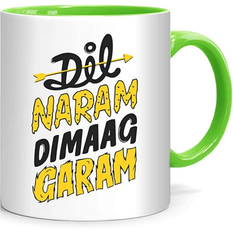 Voltx Design Dimaag Garam - Mug-Green-Vx630 | Wholesale Prices | Tradeling