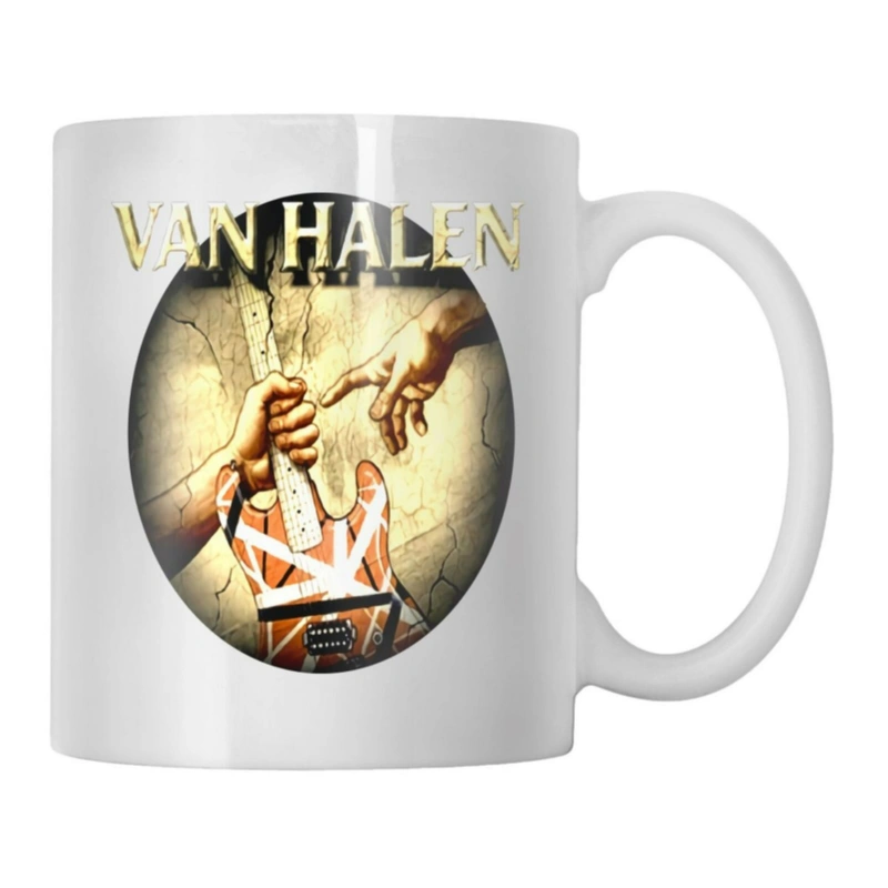 Voltx Design Van Halen Guitar An099 Ceramic Coffee Mug 330ml ...