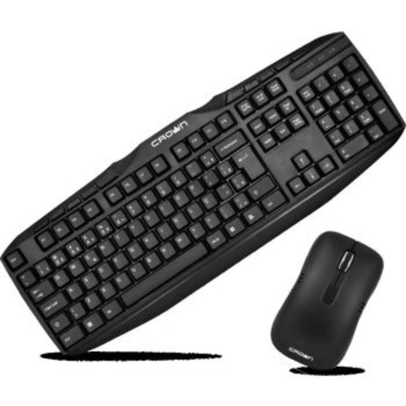 Crown Micro Wireless Mouse and Keyboard Combo Arabic Layout | Wholesale ...