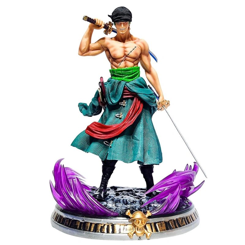 Skyyu One Piece Anime Hand-Made Dream Sauron Gk Statue Double-Headed ...